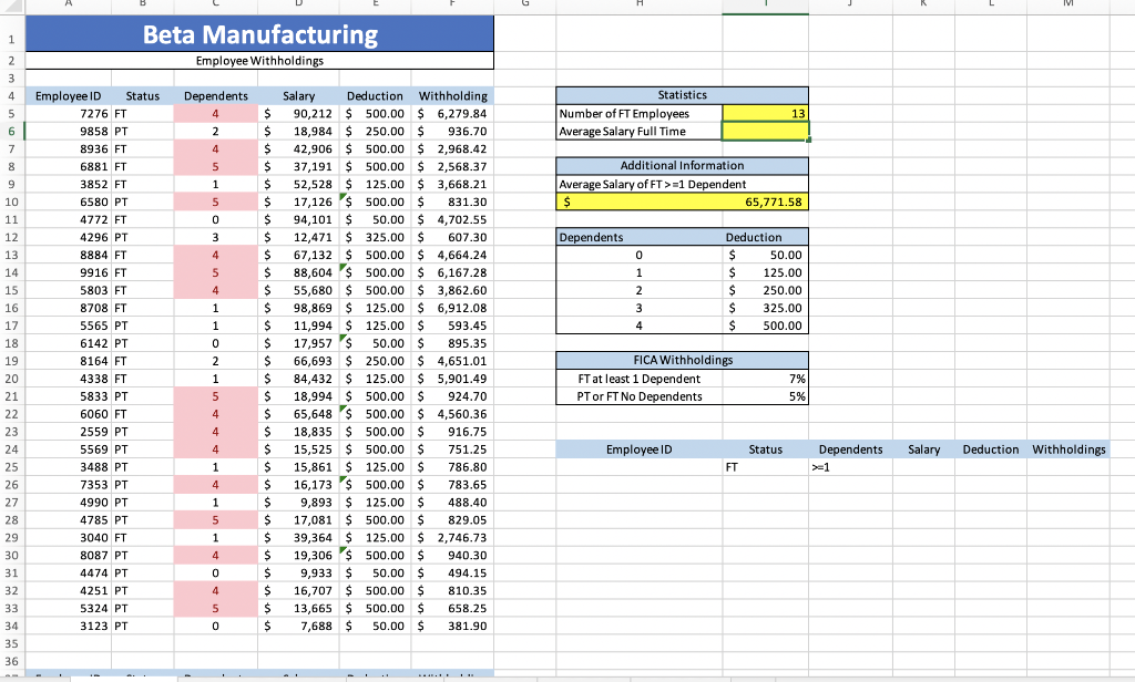 Solved Help! Enter a database function in cell I6 that | Chegg.com