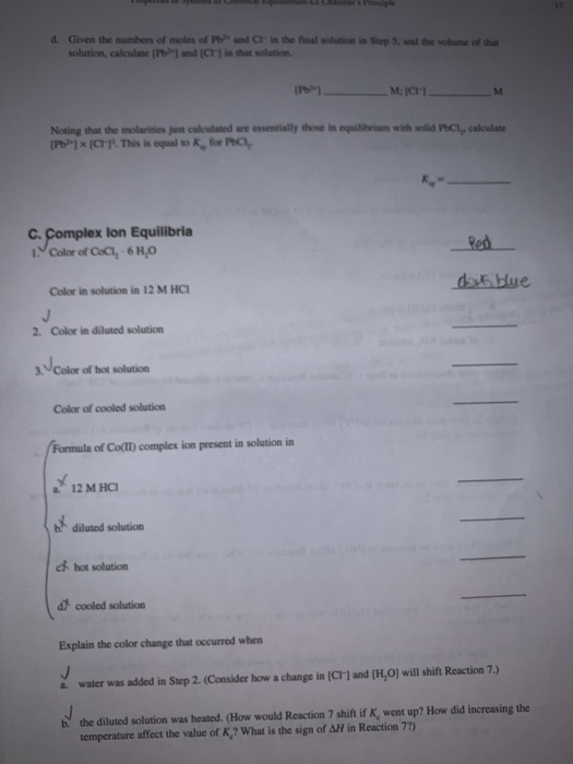 Solved Experiment 22 Data and Observations: Properties of | Chegg.com