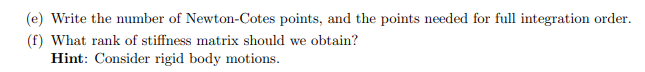 Solved 3. 90 Points In fig. 3 a third order 1D element is | Chegg.com