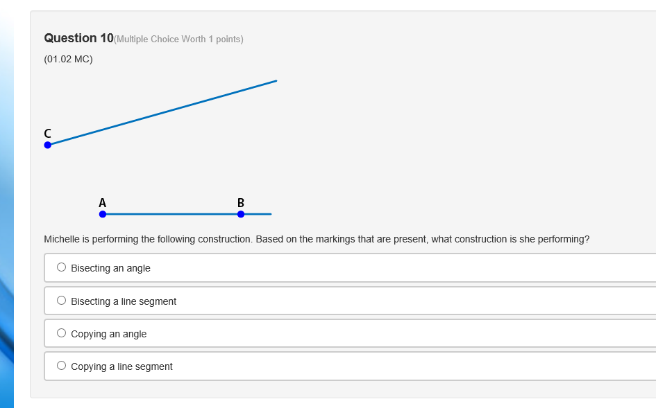 Solved Question 10multiple Choice Worth 1 Points 0102 