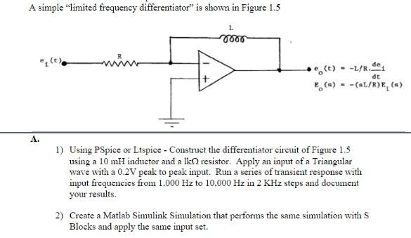 Solved I am having trouble running this in Pspice. The | Chegg.com
