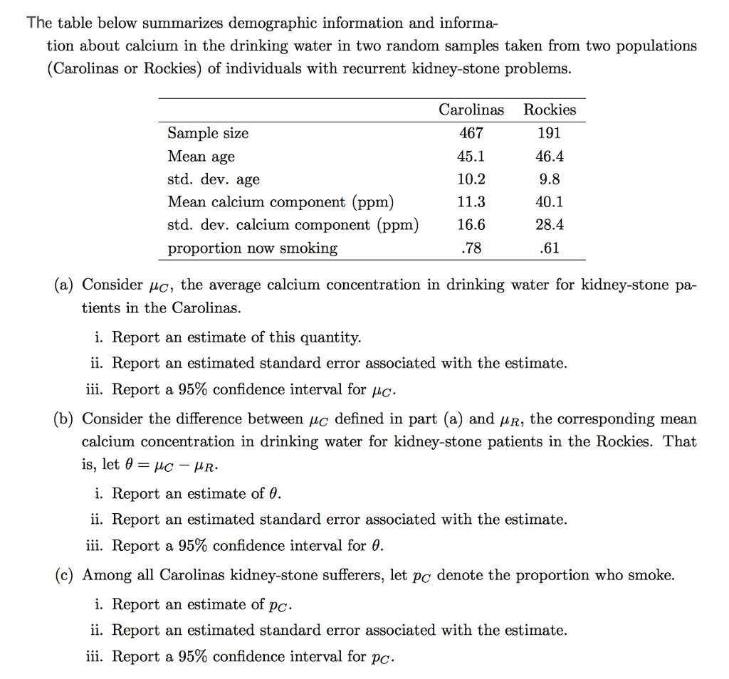 Solved The table below summarizes demographic information | Chegg.com