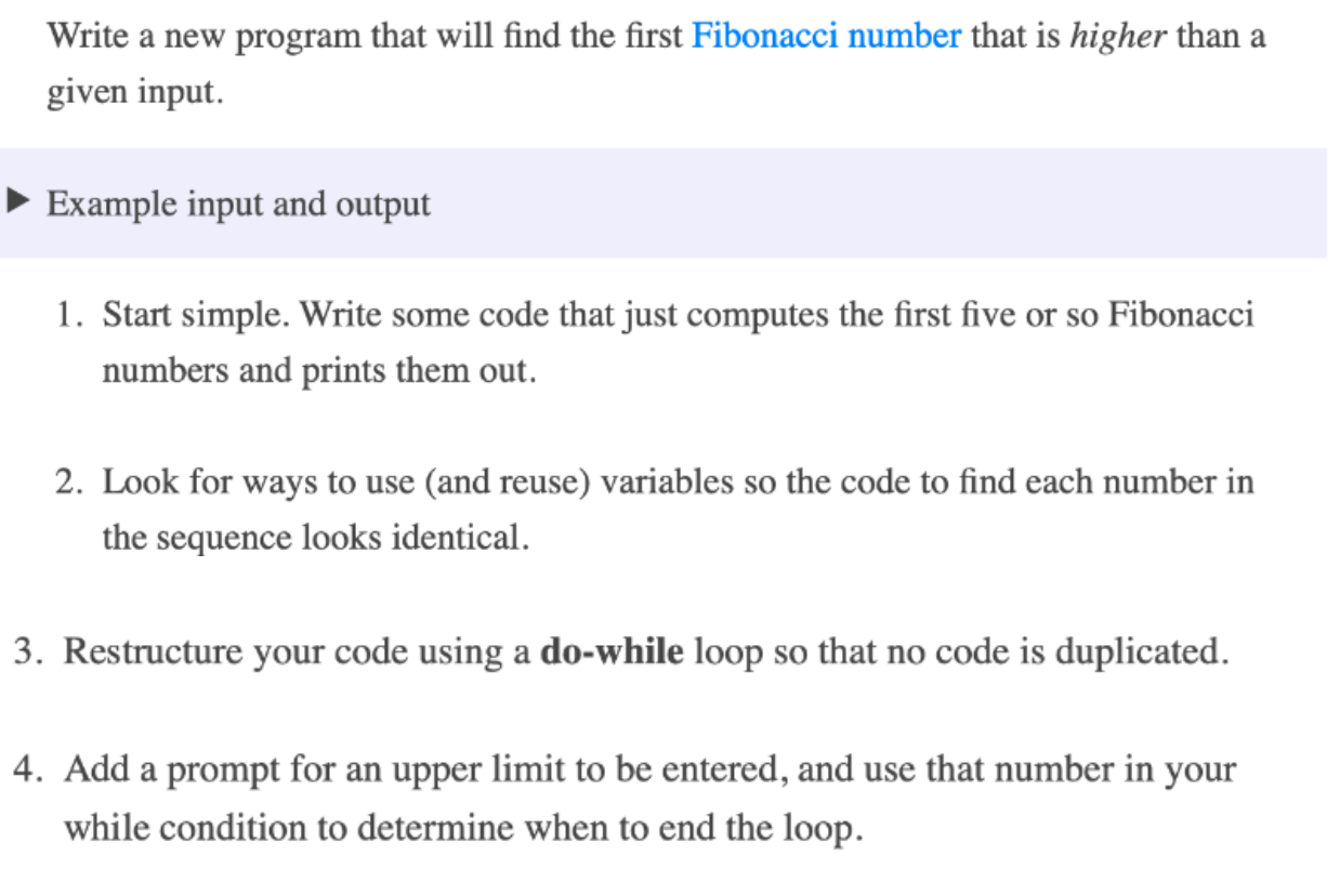 Solved Write a new program that will find the first | Chegg.com