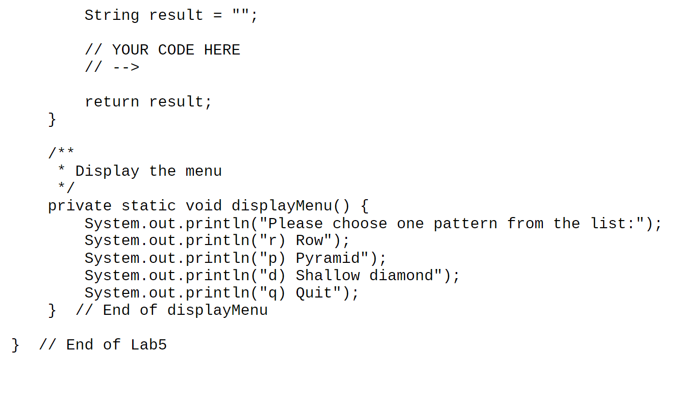 Solved Cse 110 Lab 5 Lab Topics More Loops And Nested Loops 0545