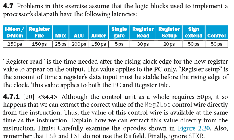 4.7 Problems in this exercise assume that the logic | Chegg.com