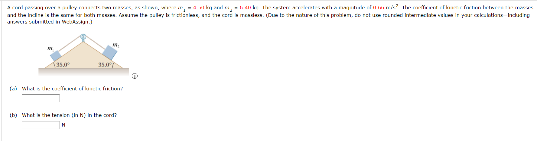 Solved answers submitted in WebAssign.) (a) What is the | Chegg.com
