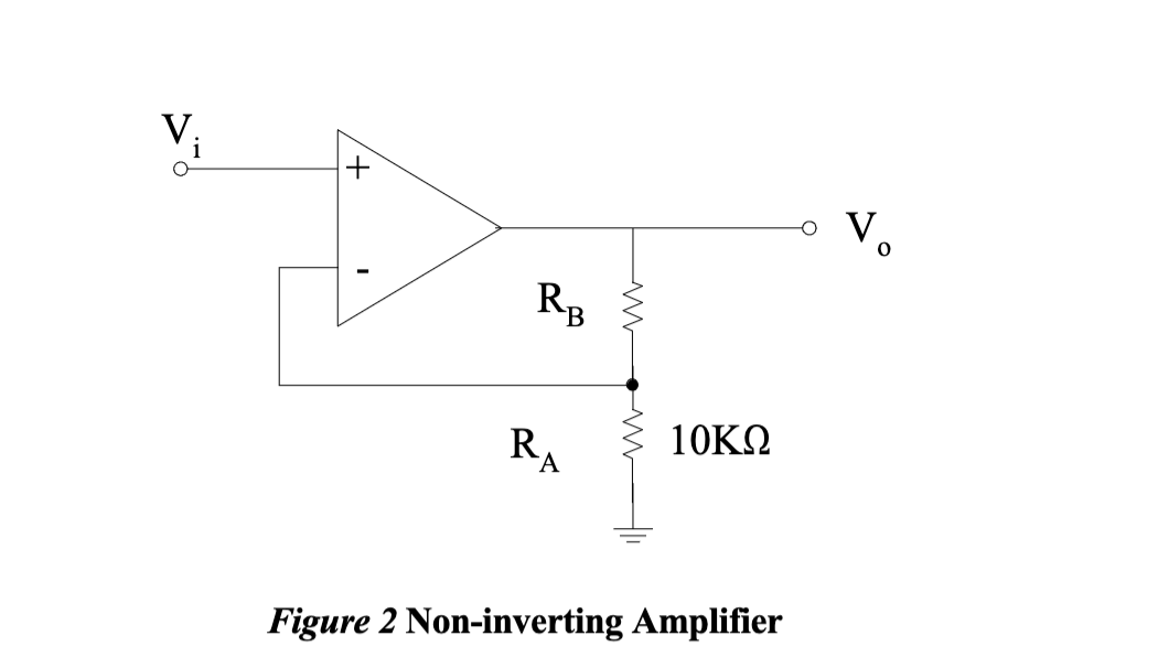 Solved Determine the voltage gain of the non-inverting | Chegg.com