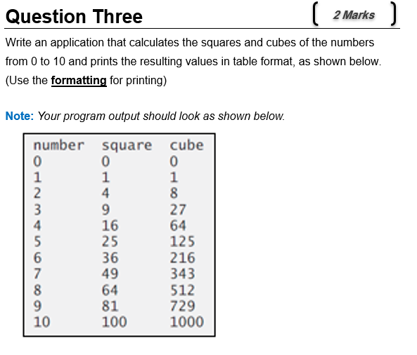 Solved Write a complete Java program that do the following: | Chegg.com