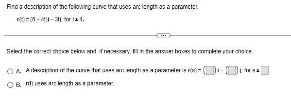 Solved Find a description of the following curve that uses | Chegg.com
