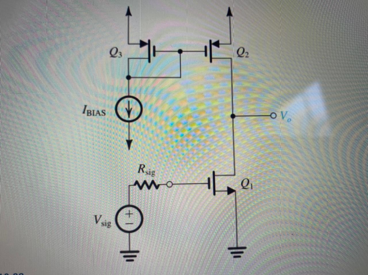 Consider the integrated-circuit CS amplifier in Fig. | Chegg.com