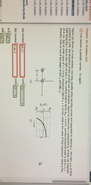 Solved In Figure (a), shows, in cross section, two long, | Chegg.com