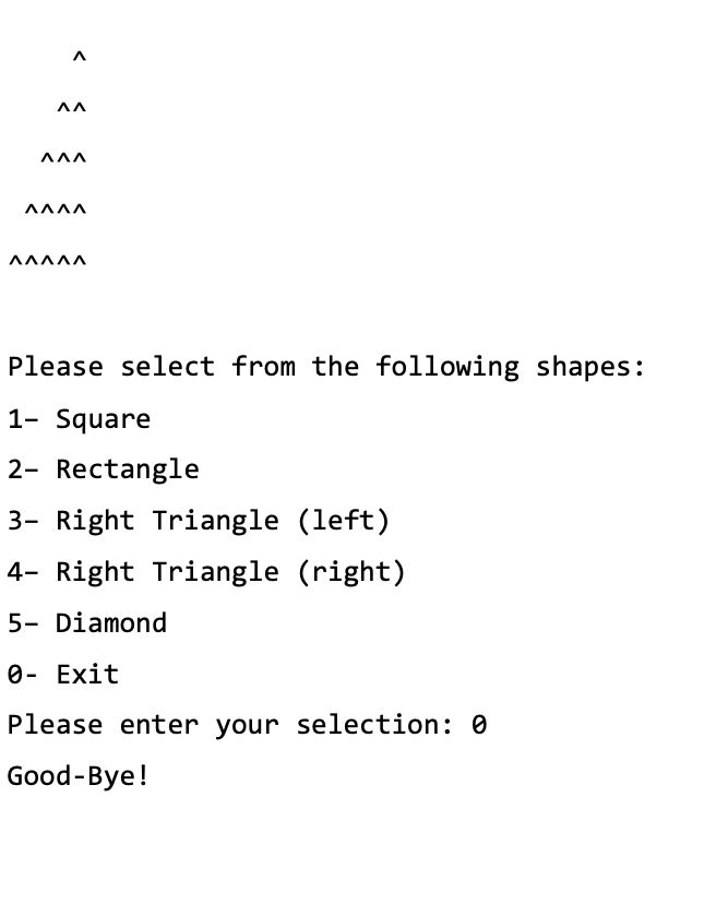 Solved Objective: Practice using types of looping with | Chegg.com