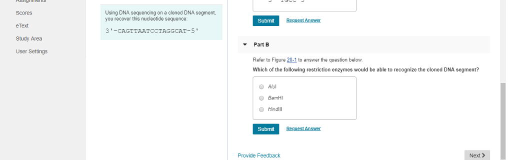Solved Using DNA sequencing on a cloned DNA segment, you | Chegg.com