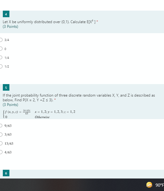 Solved Let X be uniformly distributed over (0,1). Calculate | Chegg.com