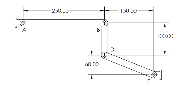 Solved In the position shown, rod AB has an angular velocity | Chegg.com