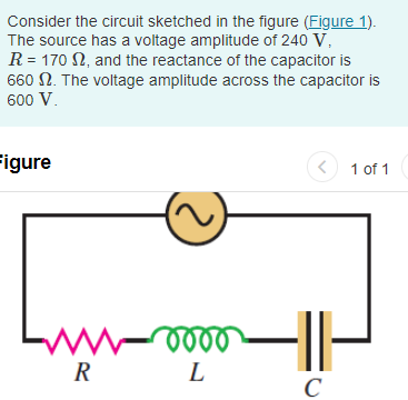 Solved Consider the circuit sketched in the figure (Figure | Chegg.com