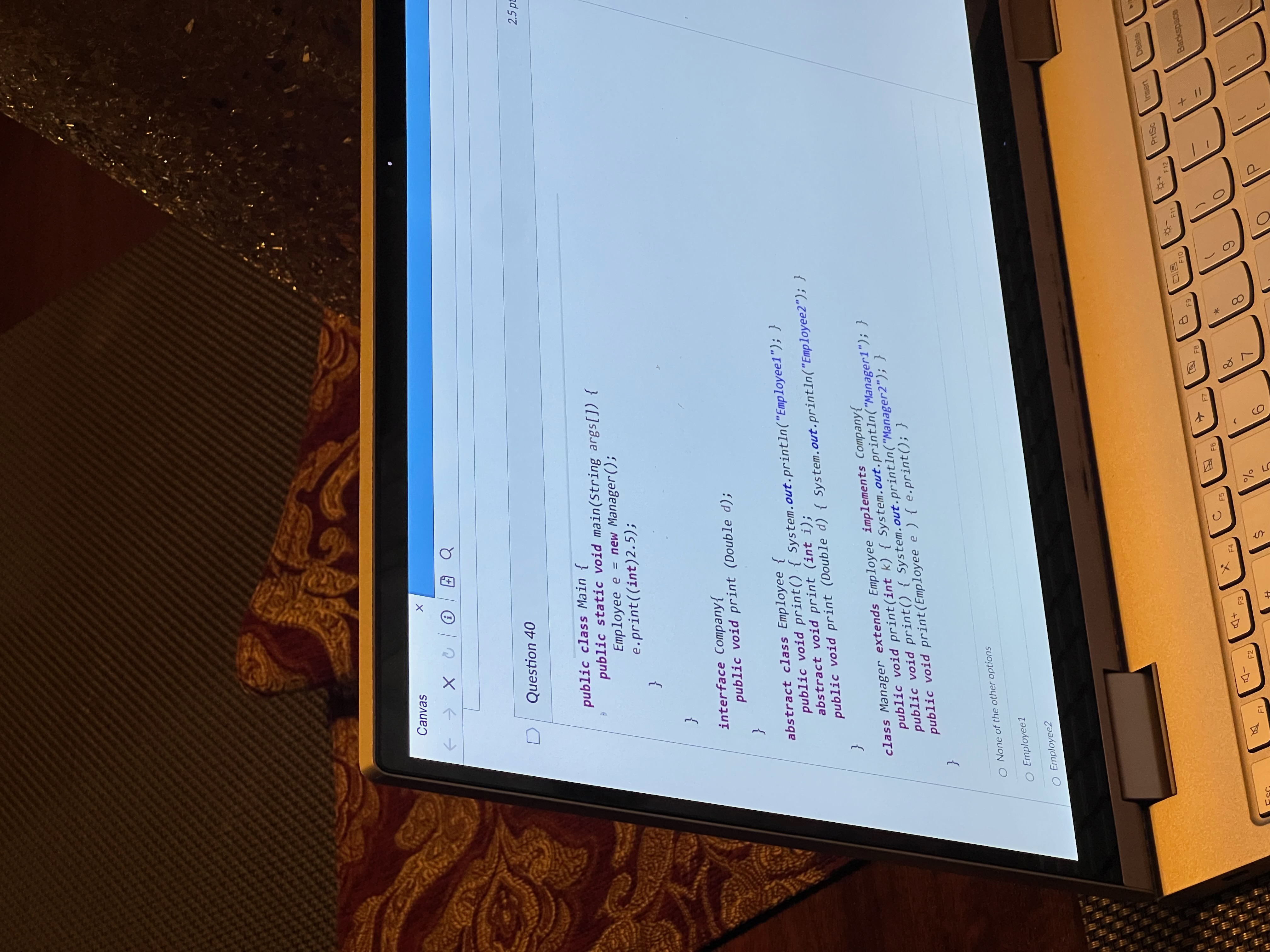 public class Main \{ public static void main(String | Chegg.com public class Main \{ public static void main(String | Chegg.com