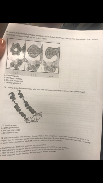 Solved at the following images, what structural techsiqut | Chegg.com