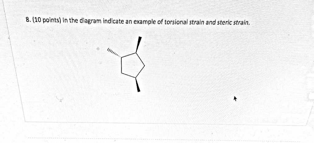 Solved 8.(10 points) In the diagram indicate an example of | Chegg.com