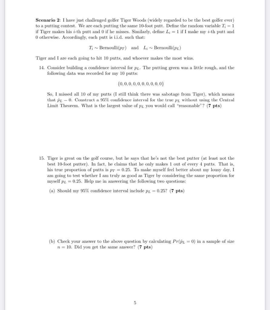 Solved Assignment 2 1 Independence and Identical | Chegg.com