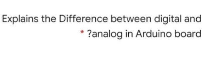 Solved Explains the Difference between digital and * ?analog | Chegg.com