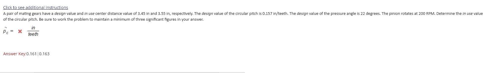 Solved Click to see additional instructions A pair of mating | Chegg.com