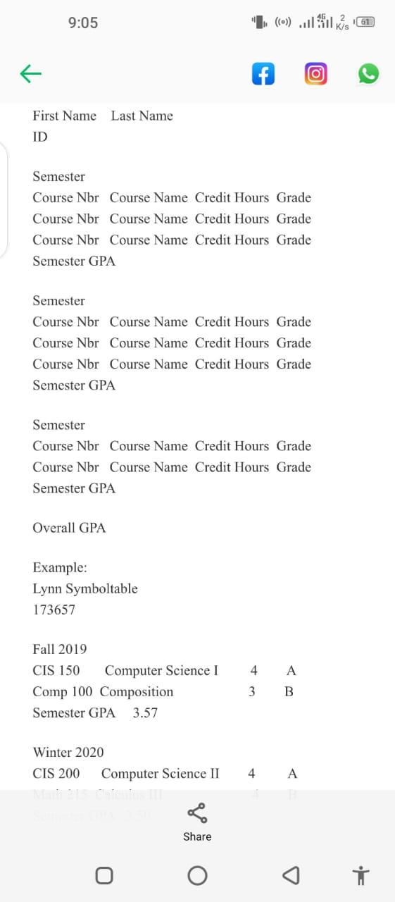 Solved A University Has A Need To Maintain Student Records Chegg