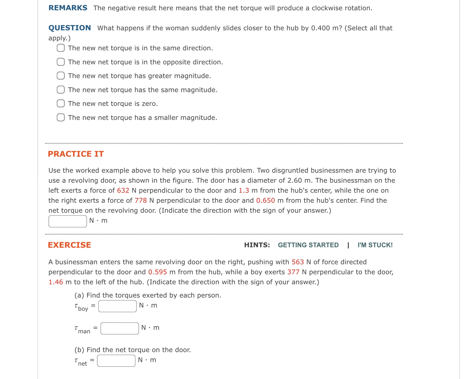 Solved REMARKS The negative result here means that the net | Chegg.com