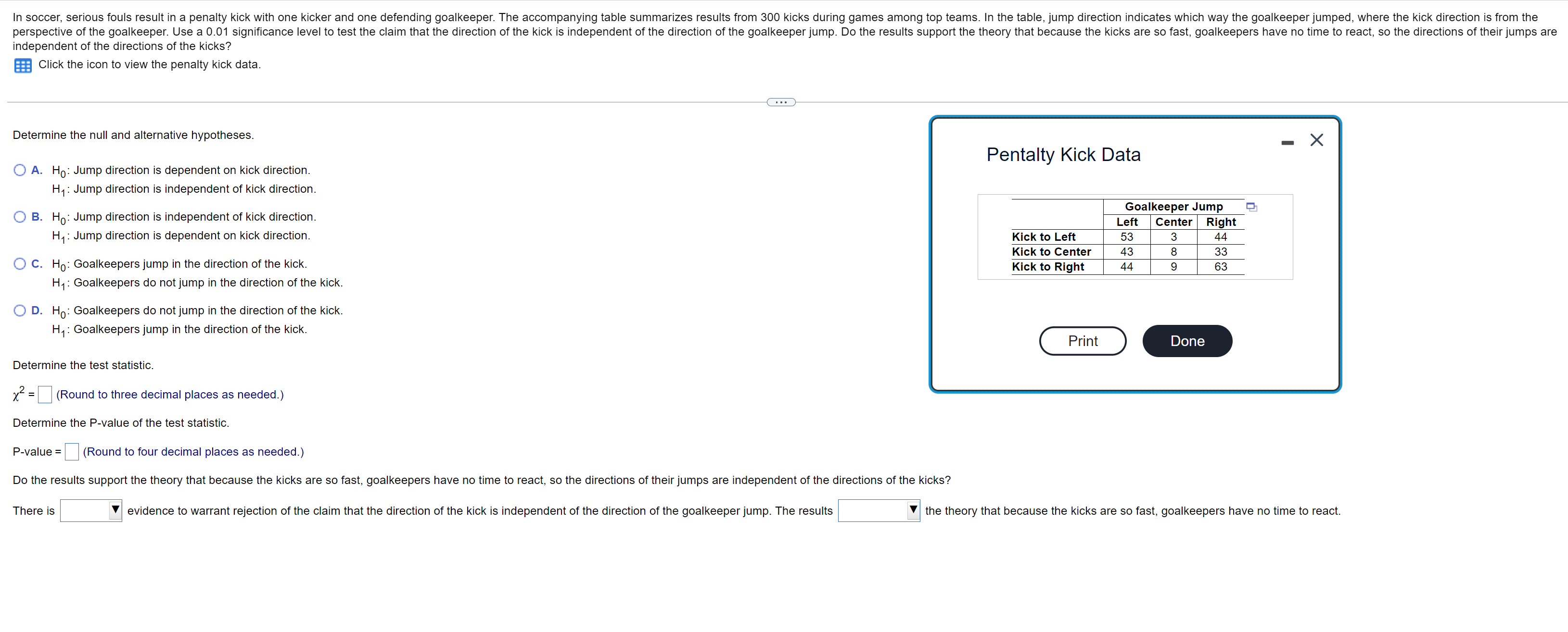 Solved independent of the directions of the kicks? Click the | Chegg.com