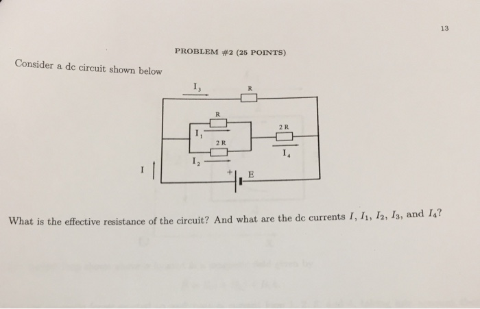 Solved Consider a dc circuit shown below What is the | Chegg.com