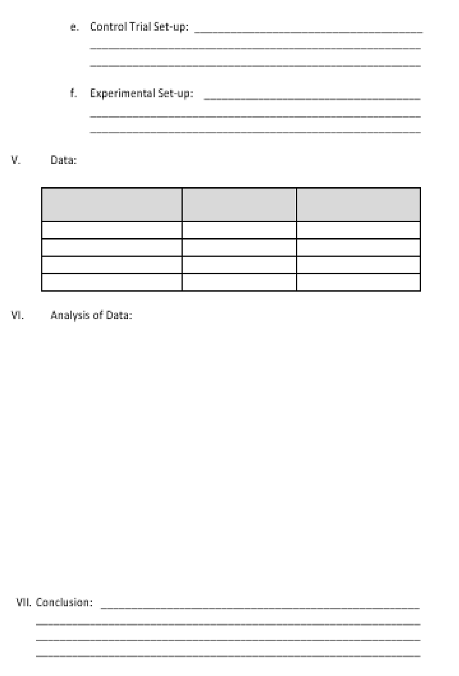 Solved Plan a topic for a simple investigation. Carry out | Chegg.com