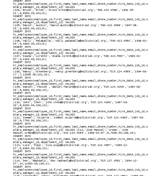 CREATE TABLE hr-regions region_id INT PRIMARY KEY, | Chegg.com