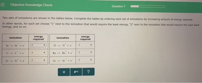Solved Objective Knowledge Check Question 7 Two sets of | Chegg.com