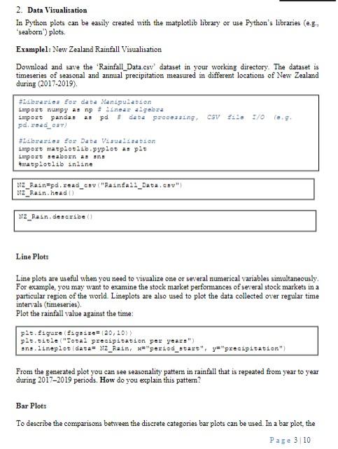 Solved Hi, I need help with to do 2 and 4. If there's | Chegg.com