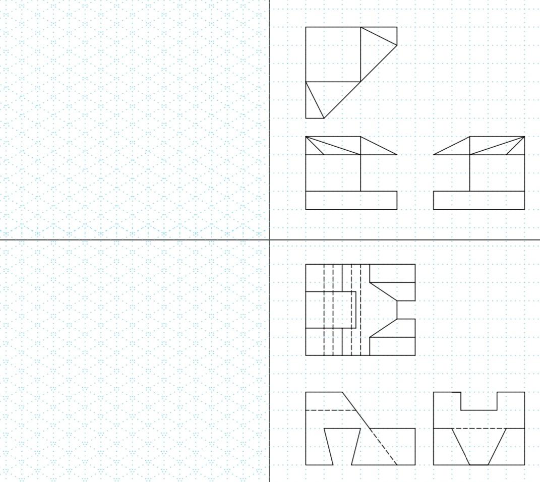 Solved Can you please help me draw these 2 isometrics? Thank | Chegg.com
