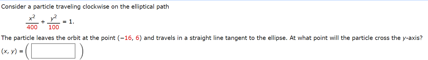 Solved Consider a particle traveling clockwise on the | Chegg.com