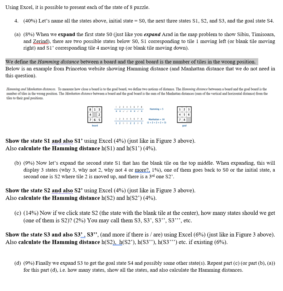 Solved In the 8 puzzle problem presented by Princeton, we | Chegg.com