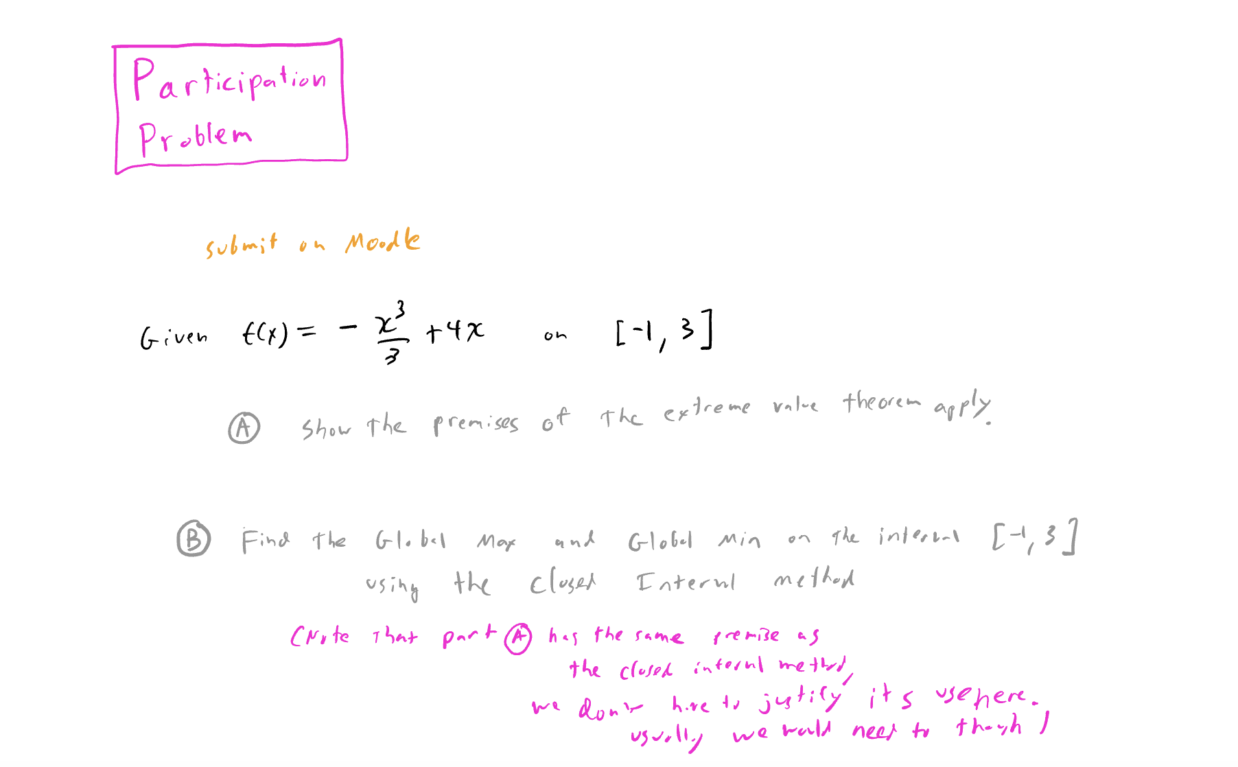 Solved Participation Problem submit on Moodk Given | Chegg.com