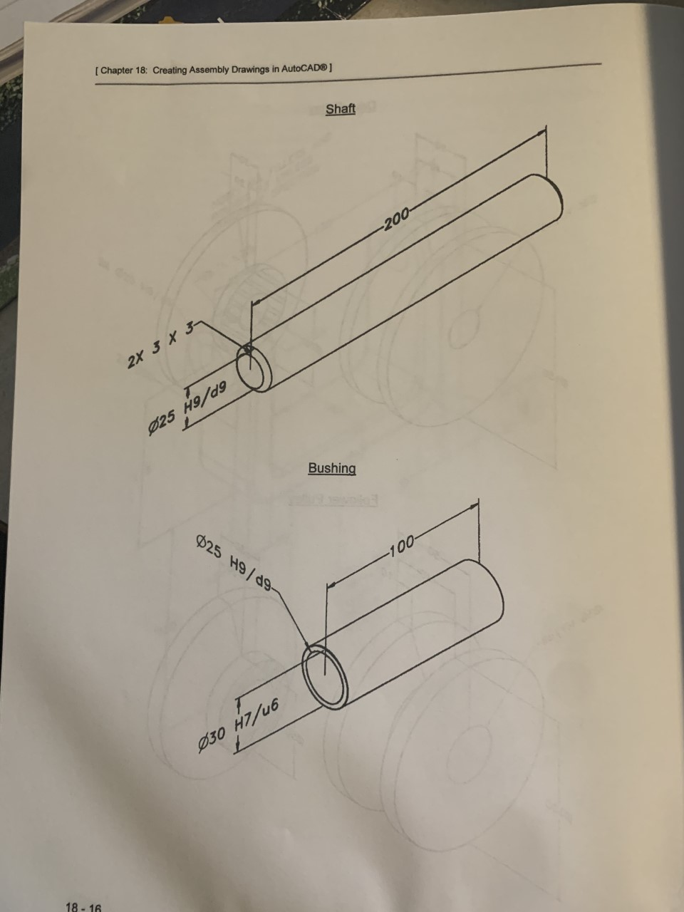 Chapter 18: Creating Assembly Drawings in AutoCAD®] | Chegg.com
