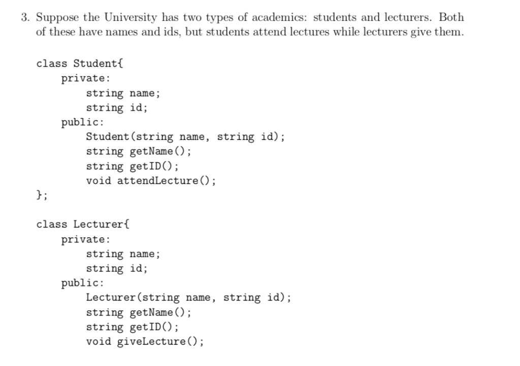 Solved 3. Suppose the University has two types of academics: | Chegg.com