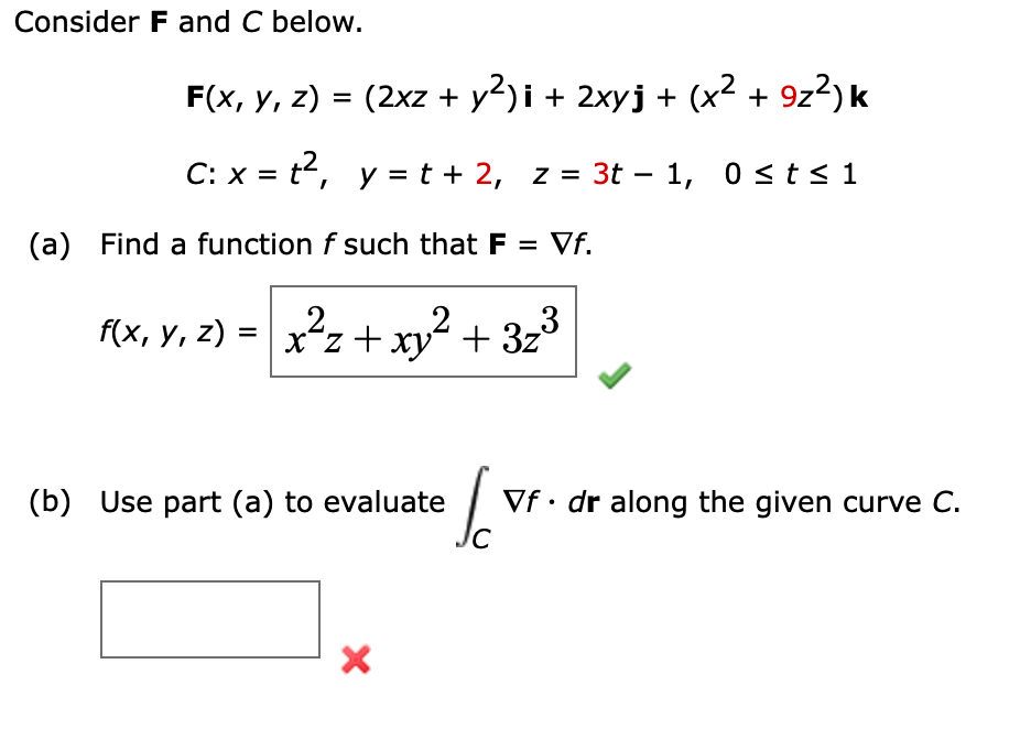 Solved Consider F and C below. | Chegg.com