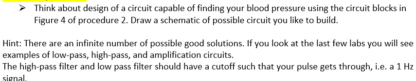 Solved 5V Pressure MPX5050 Low Pass High Pass Amplify Gnd | Chegg.com