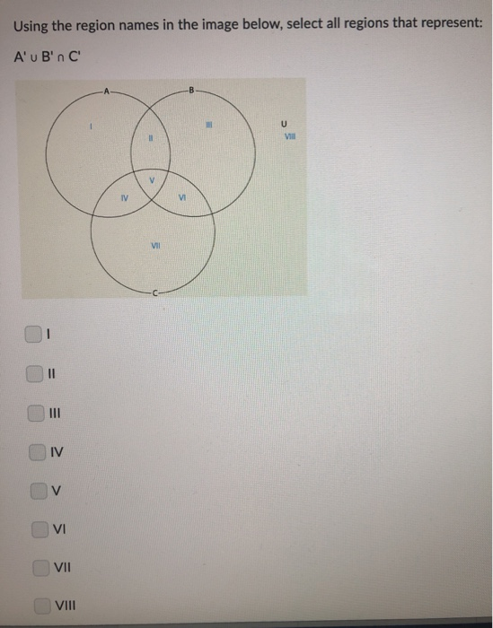 Solved Using the region names in the image below, select all | Chegg.com