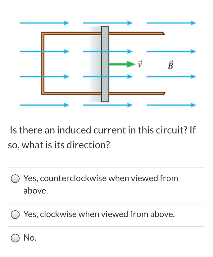 Solved S N & Repel What is the current direction in the | Chegg.com
