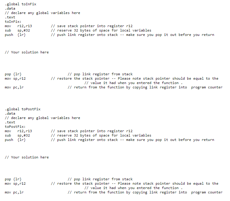 Solved HOMEWORK 8 INTRODUCTION: In Reverse Polish(postfix) | Chegg.com