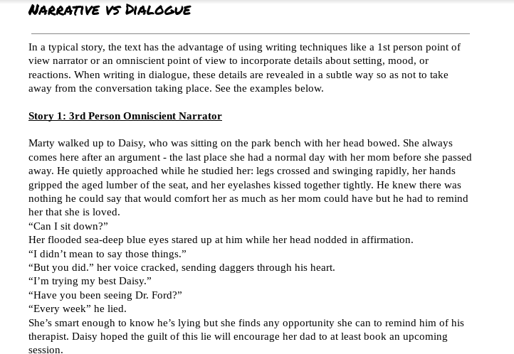 this is grade 12 English I need a dialog and I will | Chegg.com