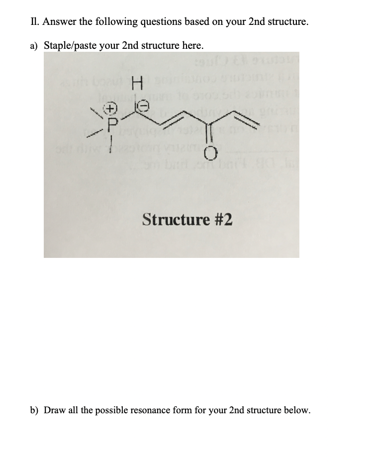 Solved II. Answer the following questions based on your 2nd | Chegg.com