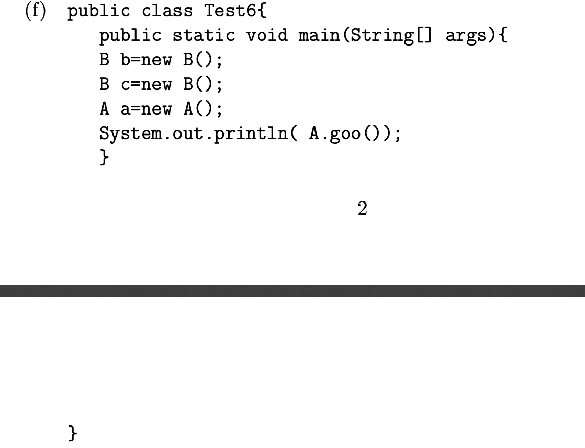 Solved public class A{ protected int k; protected int m; | Chegg.com