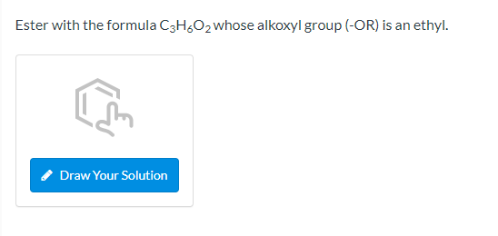 Solved Ester with the formula C3H6O2 whose alkoxyl group | Chegg.com