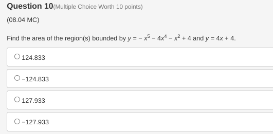 Solved Question 6(Multiple Choice Worth 10 points) (09.01 | Chegg.com